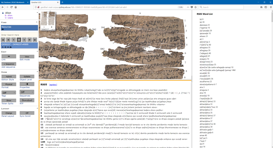 READ Interface – READ Features